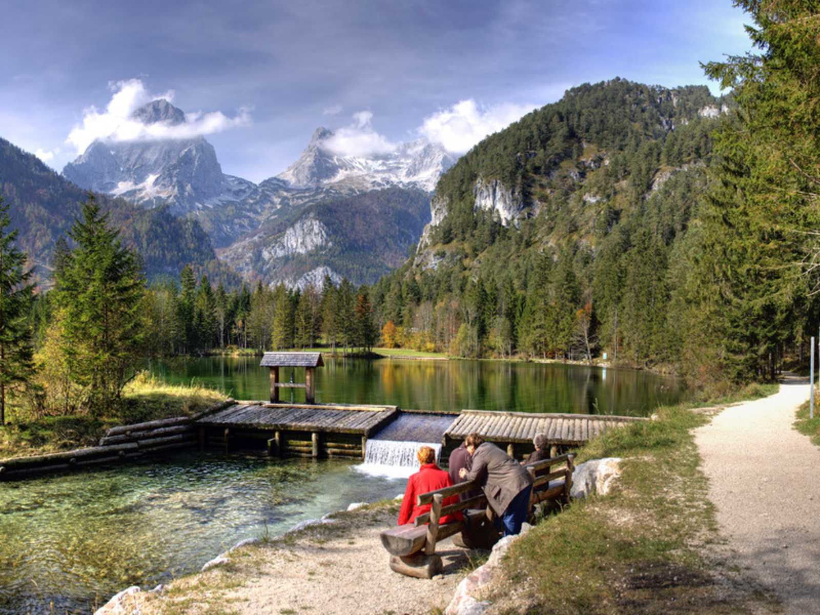 Wandern: Hinterstoder - Schiederweiher - 0:40 h - 3 km - Bergwelten