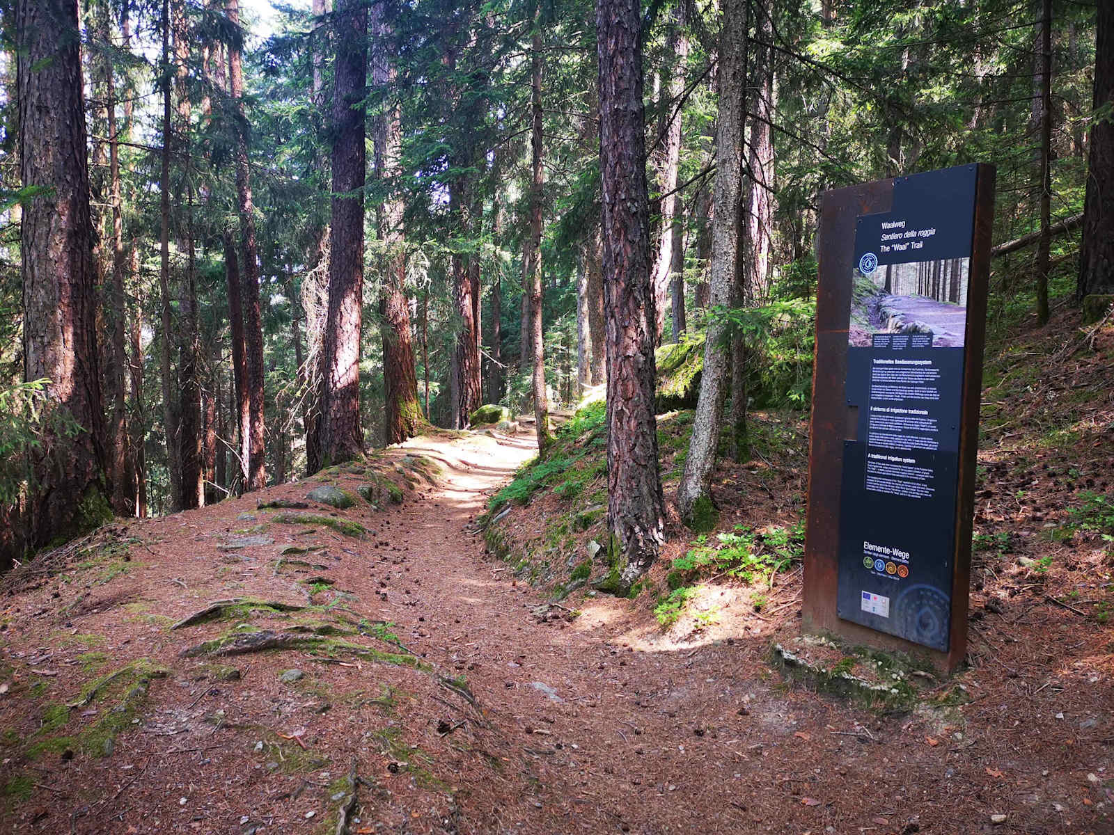 Wandern: Waalweg Gais - 2:00 h - 5 km - Bergwelten