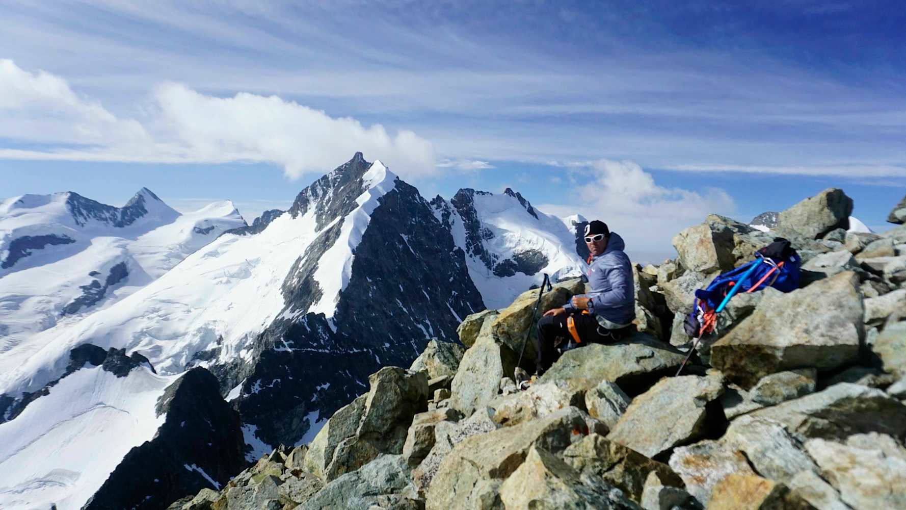 Drei Tage Bernina-Gruppe, drei sensationelle Gipfel - Bergwelten