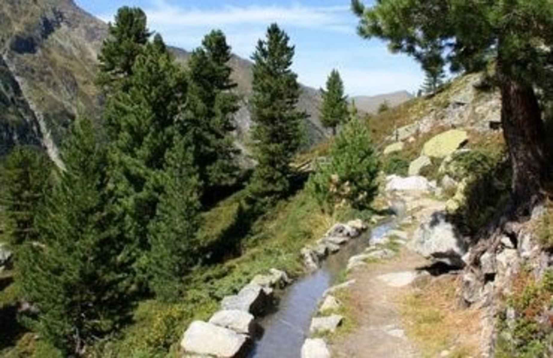 Wandern: Köfler Waalweg - 10:00 h - 11 km - Bergwelten