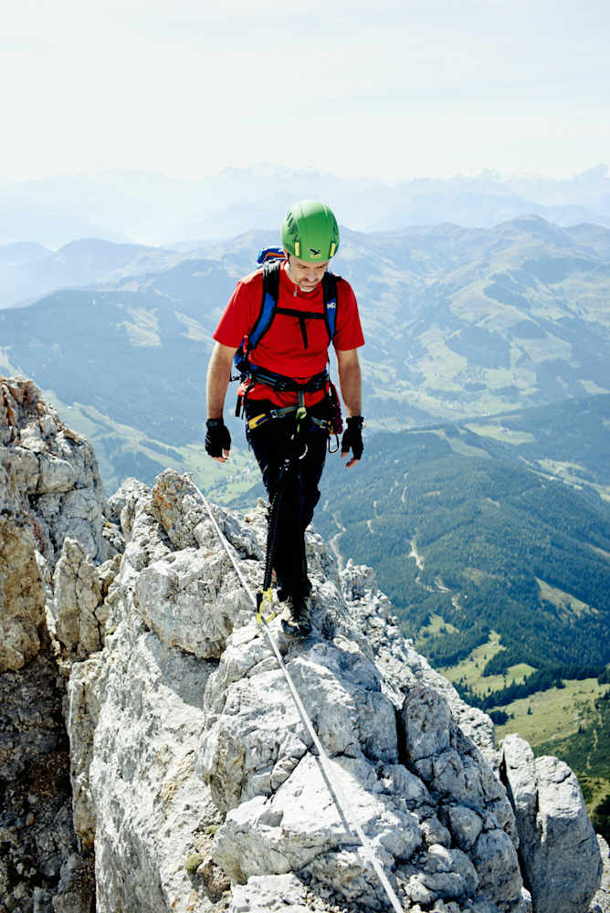Check: Der Selbhorn-Klettersteig (C-D) - Bergwelten