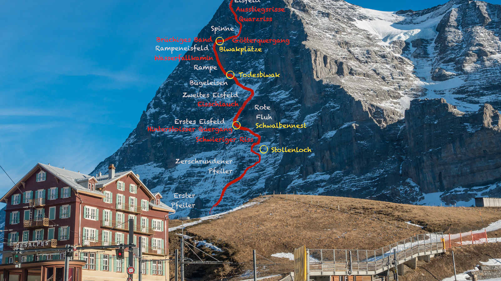 Bergsteigen: Eiger Nordwand - Heckmair-Route - Bergwelten