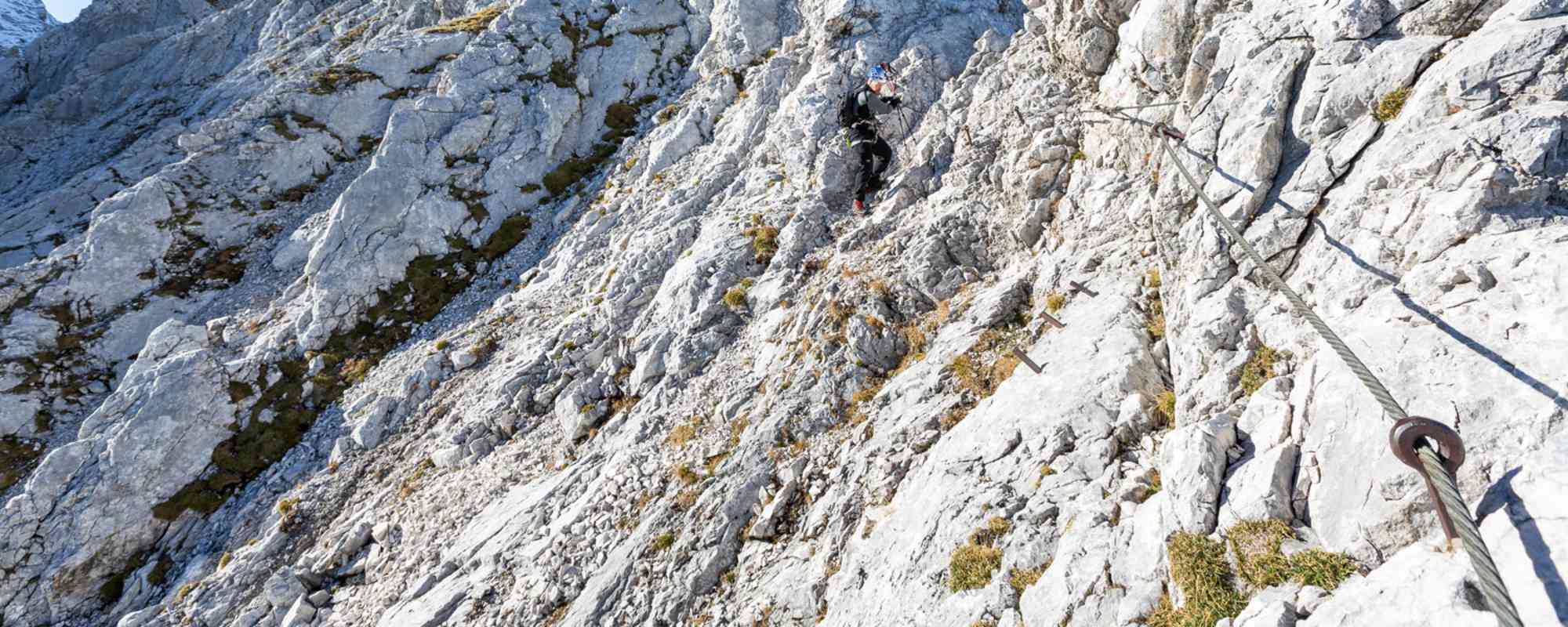 10 Klettersteige für Anfänger in den Alpen - Bergwelten