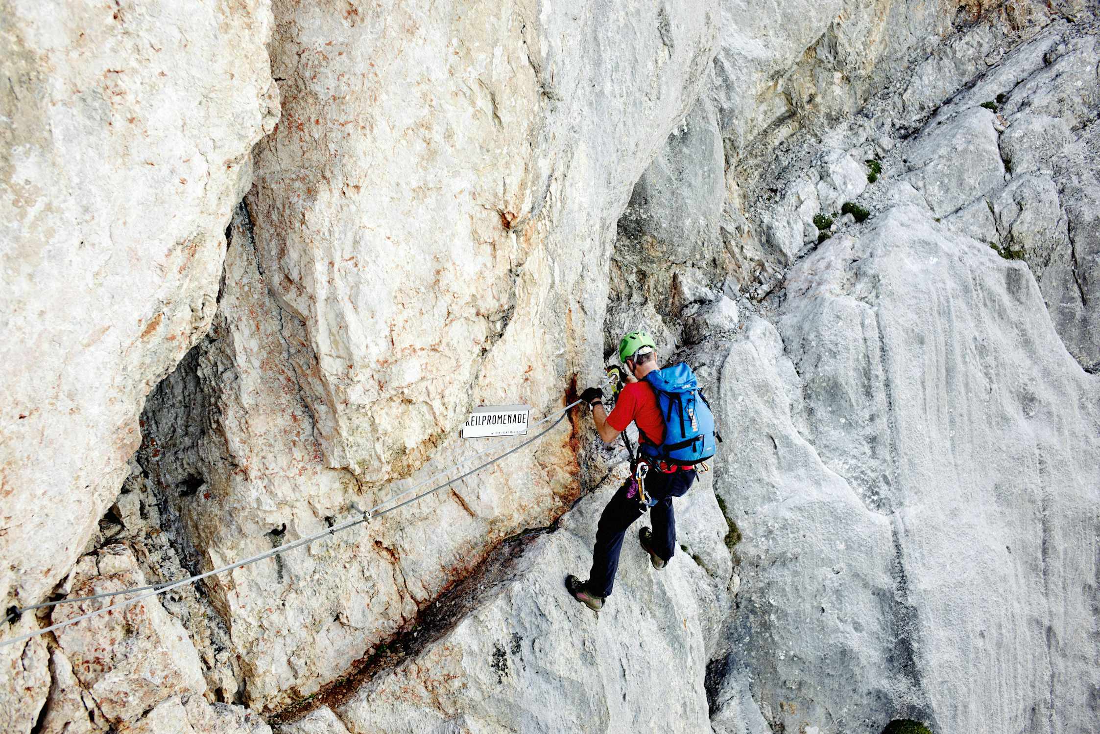 Check: Der Selbhorn-Klettersteig (C-D) - Bergwelten