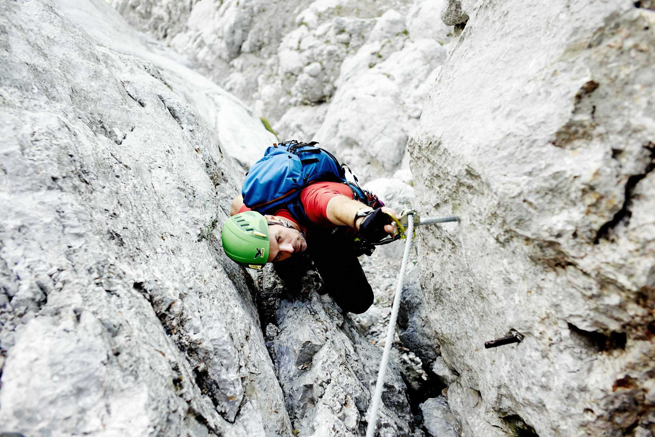 Check: Der Selbhorn-Klettersteig (C-D) - Bergwelten