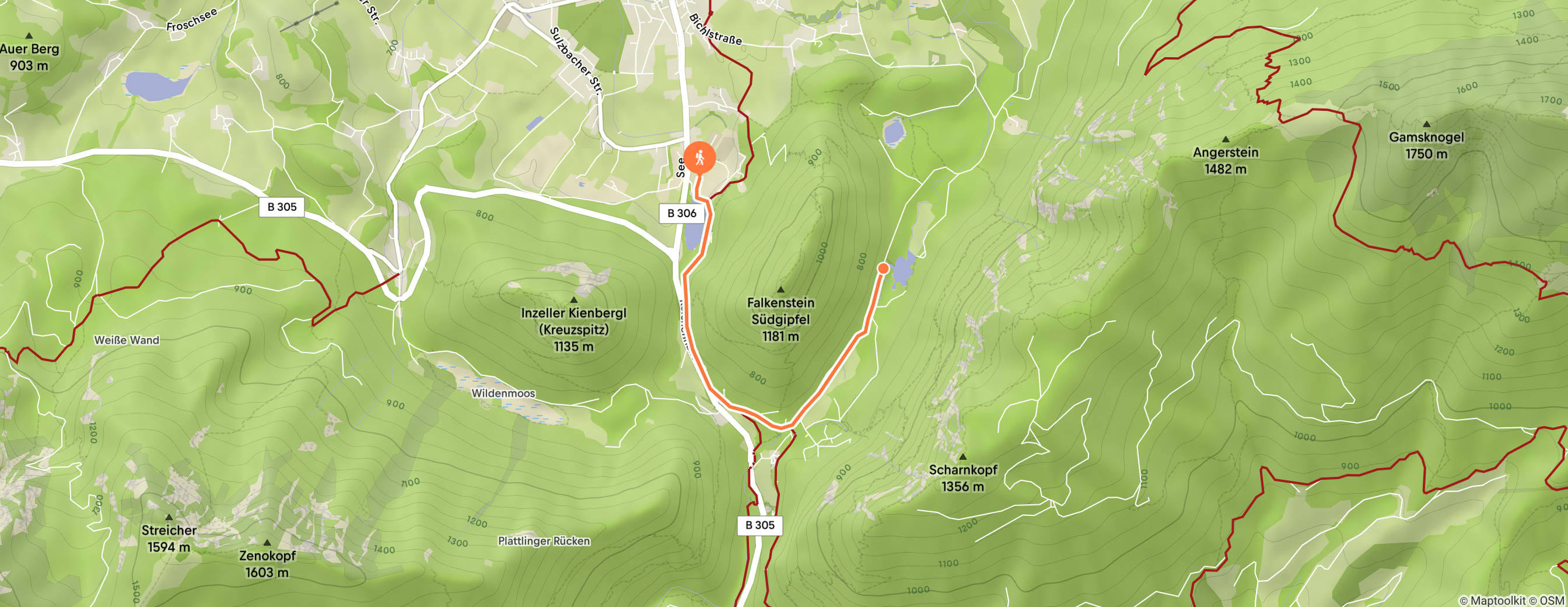 Wandern: Falkensee - 0:55 h - 3 km - Bergwelten