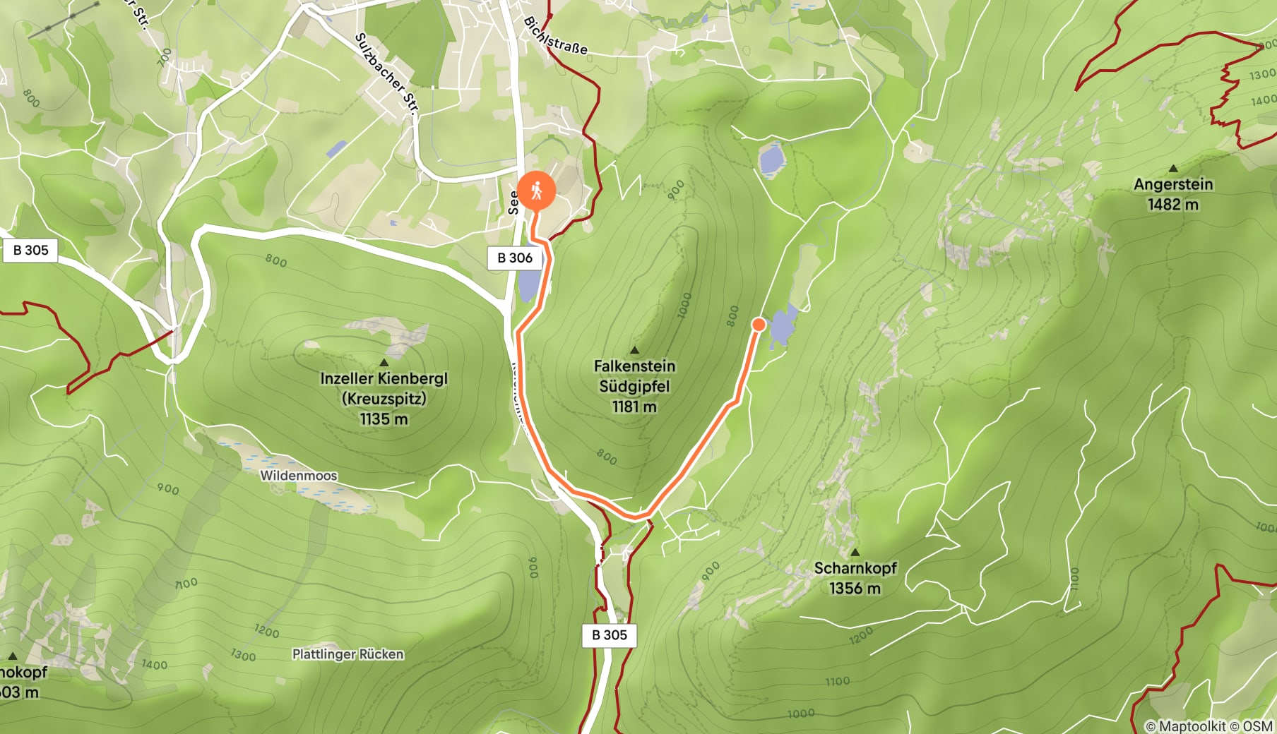 Wandern: Falkensee - 0:55 h - 3 km - Bergwelten
