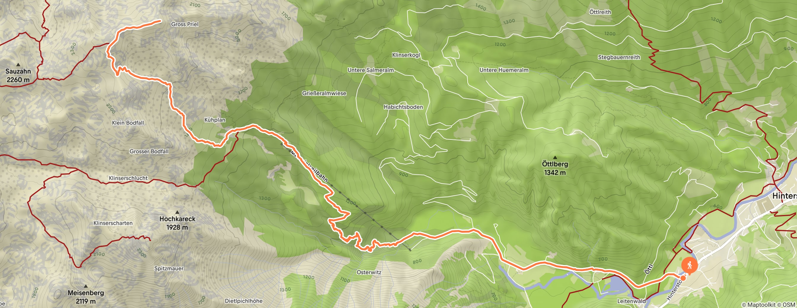 Wandern: Großer Priel von Hinterstoder - 10:15 h - 20 km - Bergwelten
