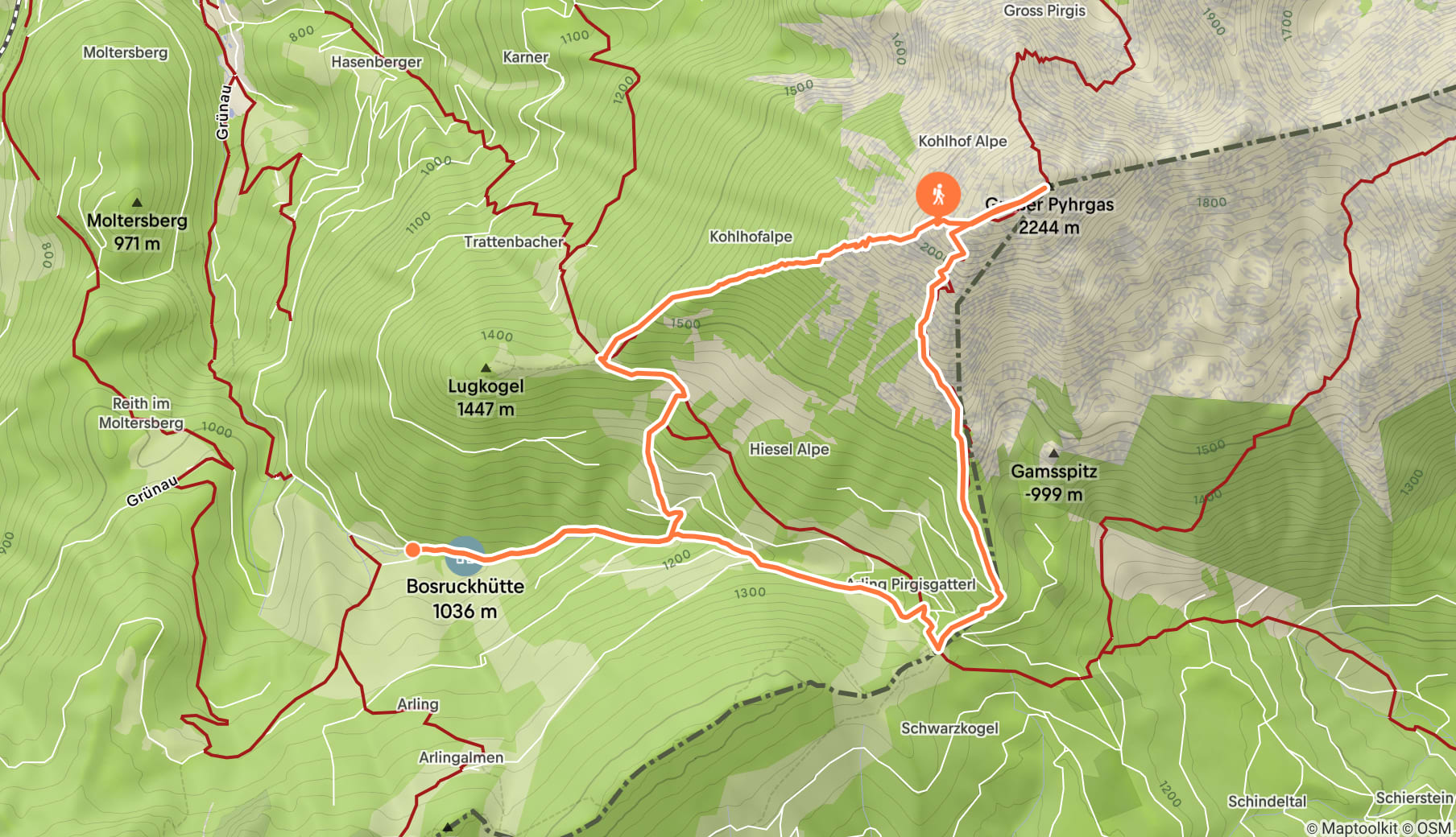 Wandern: Großer Pyhrgas von der Bosruckhütte - 6:00 h - 9 km - Bergwelten