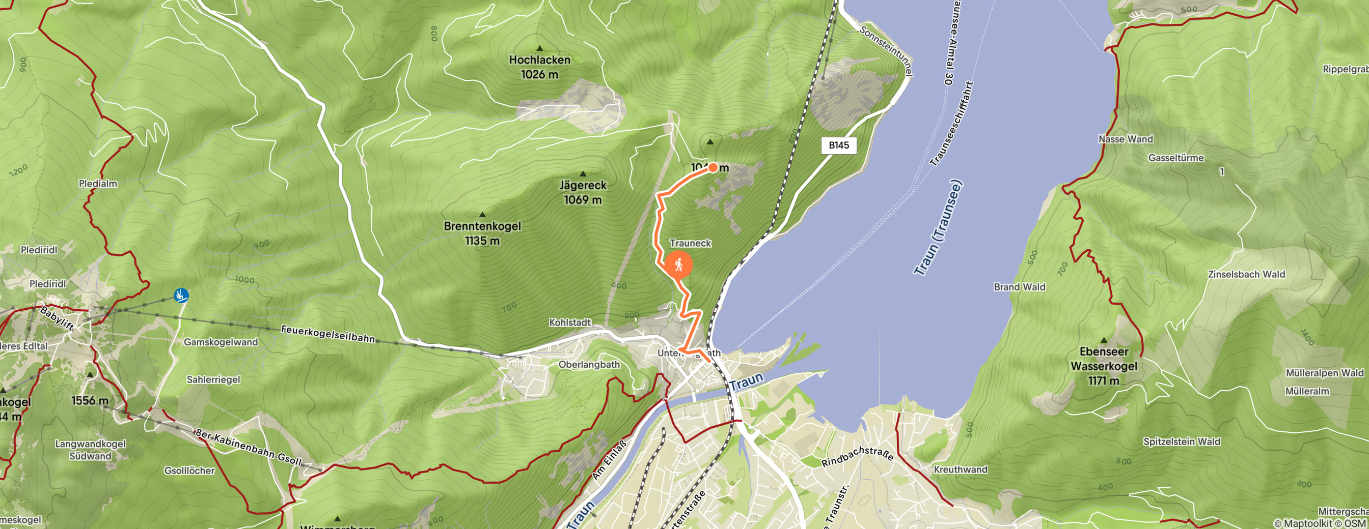 Wanderung auf den Großen Sonnstein in Ebensee - 1:15 h - 2 km - Bergwelten