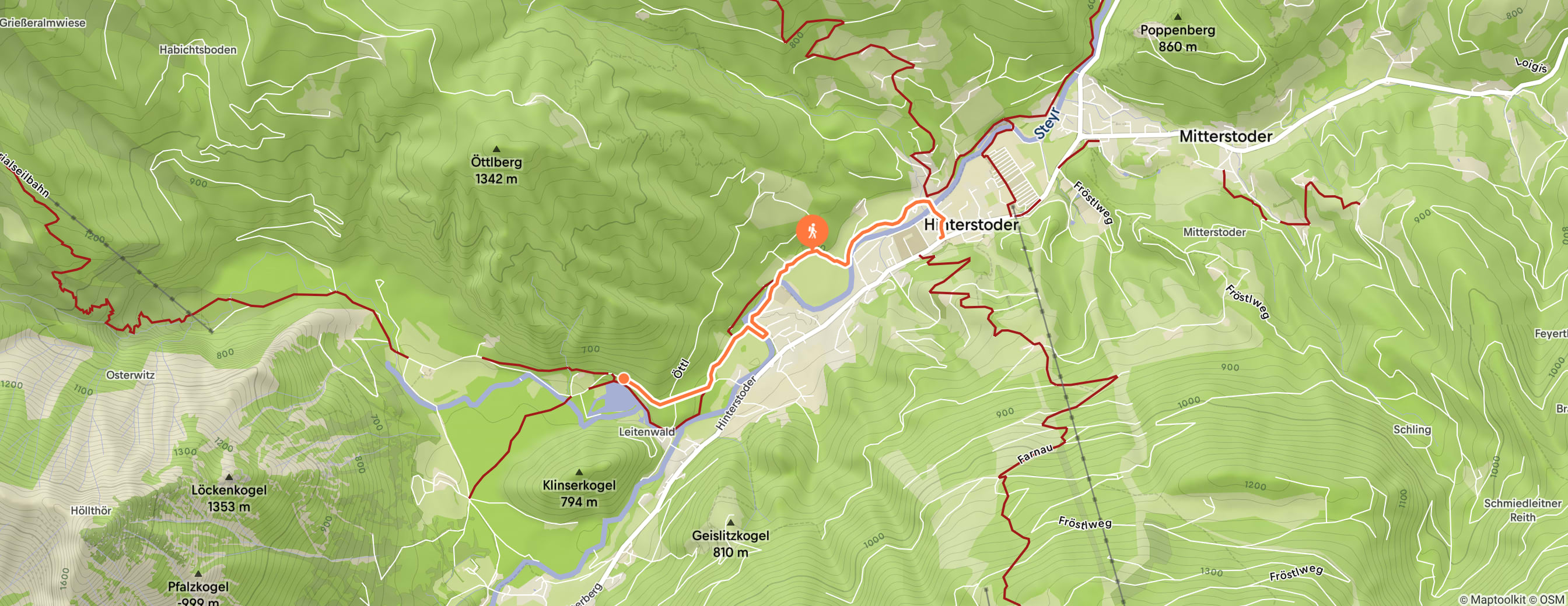 Wandern: Hinterstoder - Schiederweiher - 0:40 h - 3 km - Bergwelten