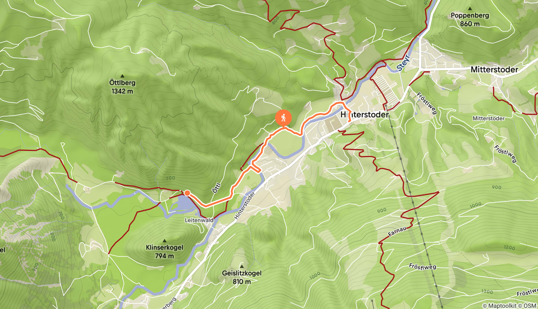 Wandern: Hinterstoder - Schiederweiher - 0:40 h - 3 km - Bergwelten
