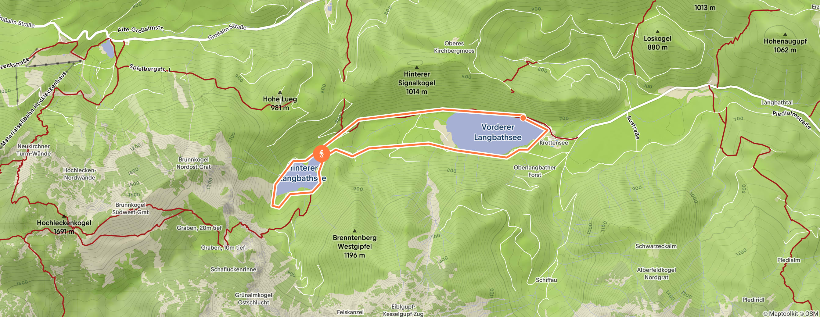 Wandern: Langbathseen in Ebensee - 2:00 h - 3 km - Bergwelten