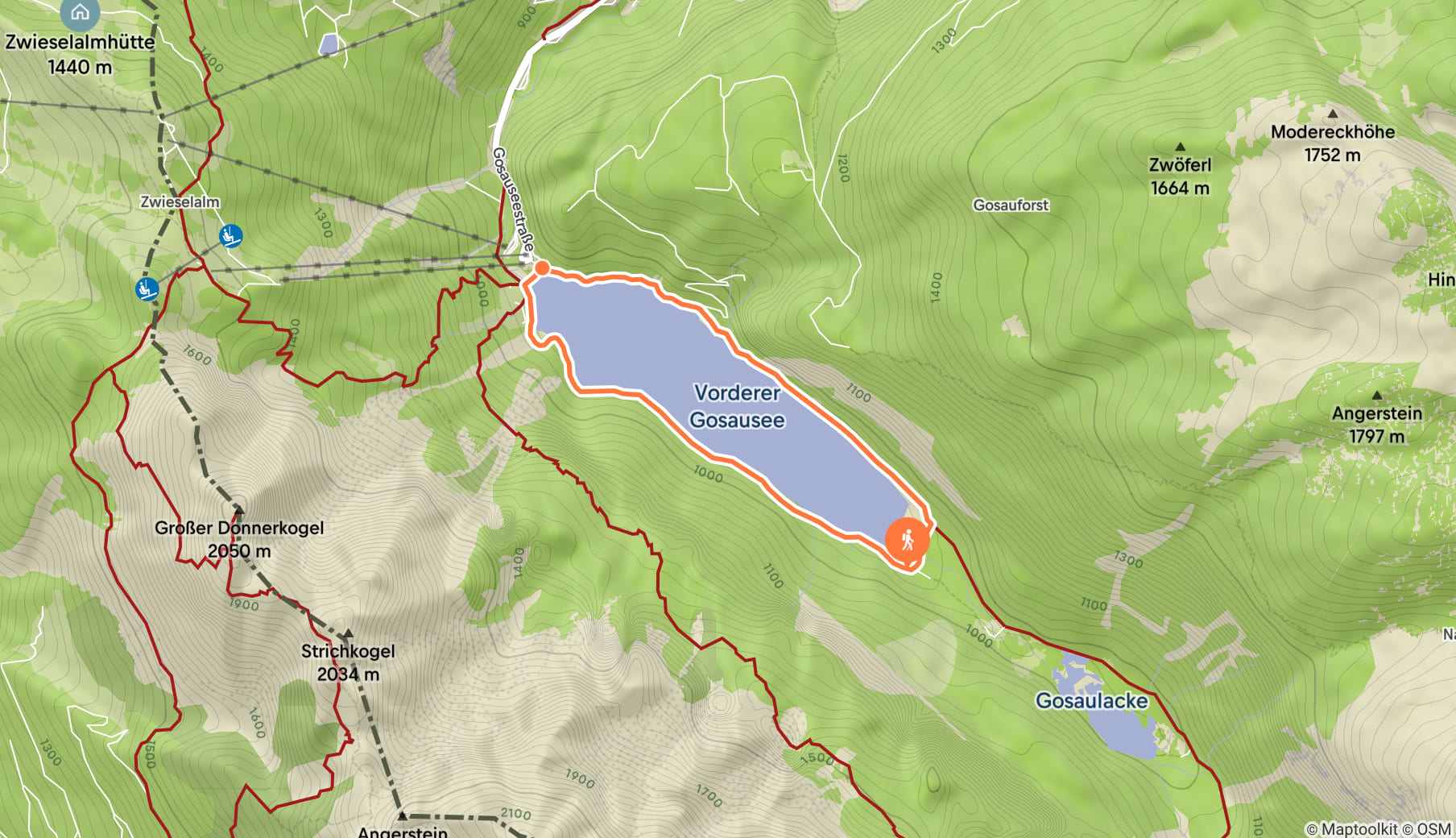 Wandern: Rund um den Gosausee - 1:30 h - 4 km - Bergwelten
