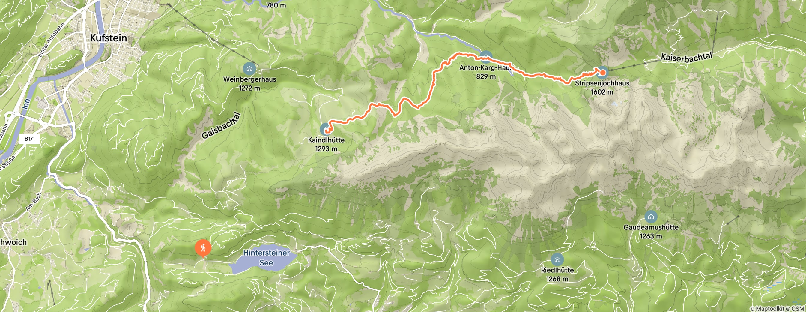 Wandern: Kaiserkrone - Etappe 3: Hintersteiner See bis Stripsenjochhaus ...