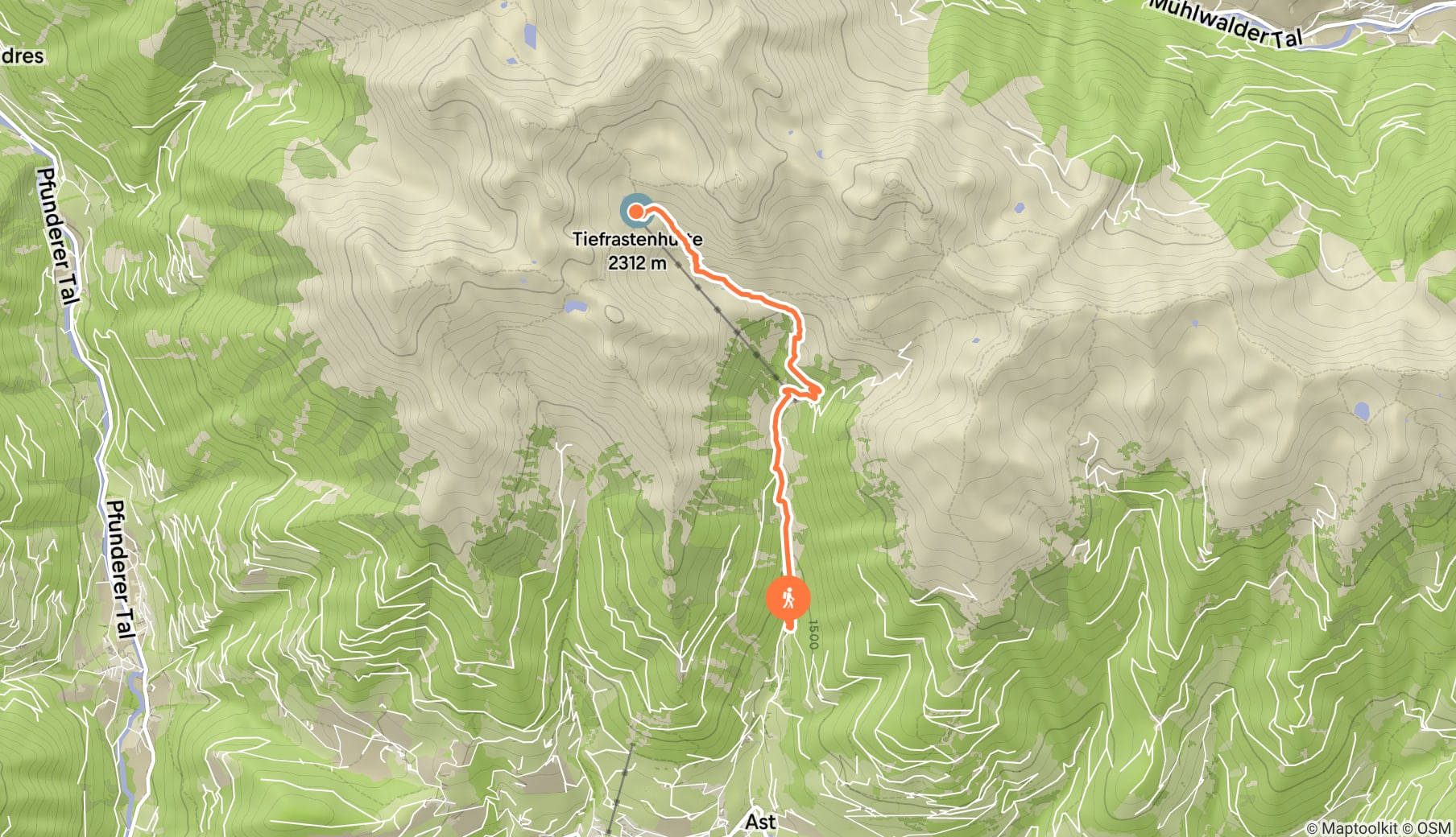 Wandern: Wanderung zur Tiefrastenhütte vom Parkplatz Winnebachtal ...