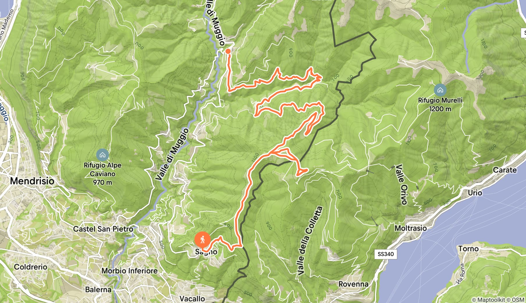 Wandern: Sentiero Smeraldo - Etappe 5: Von Sagno nach Cabbio - 5:30 h ...