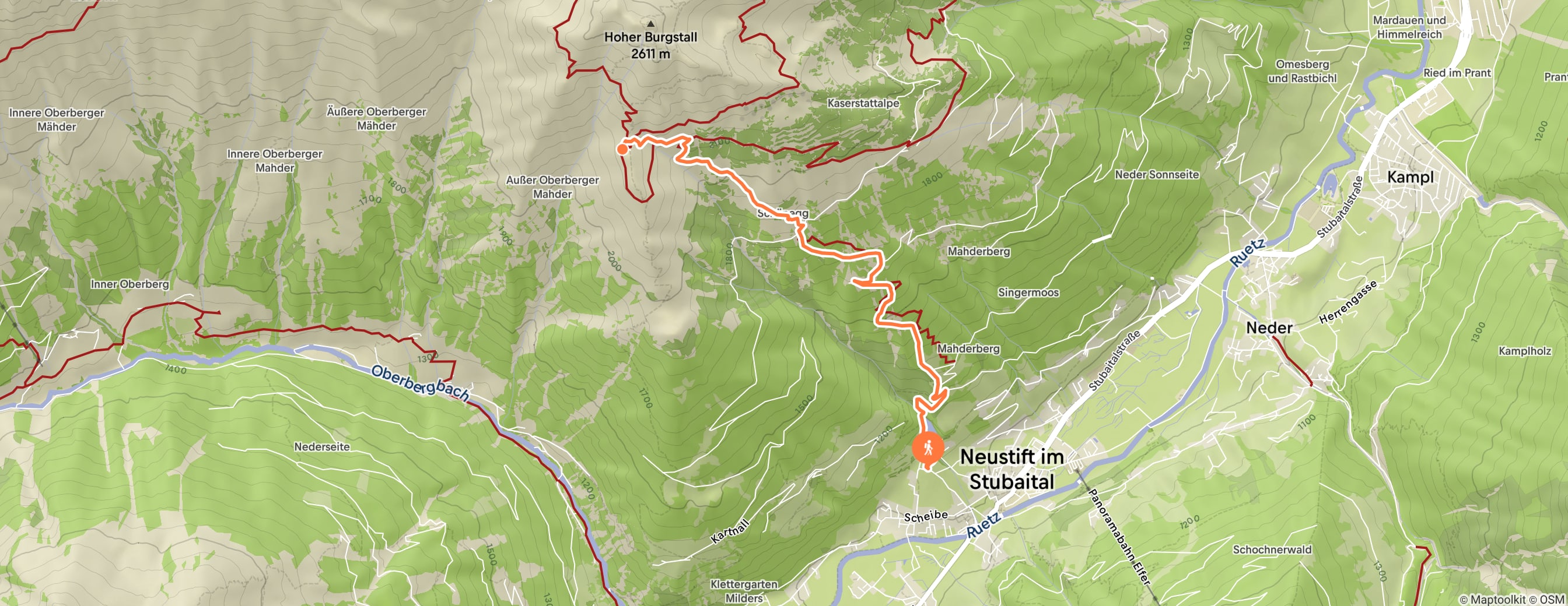 Wandern: Wanderung zur Starkenburger Hütte von Neustift - 2:30 h - 4 km ...