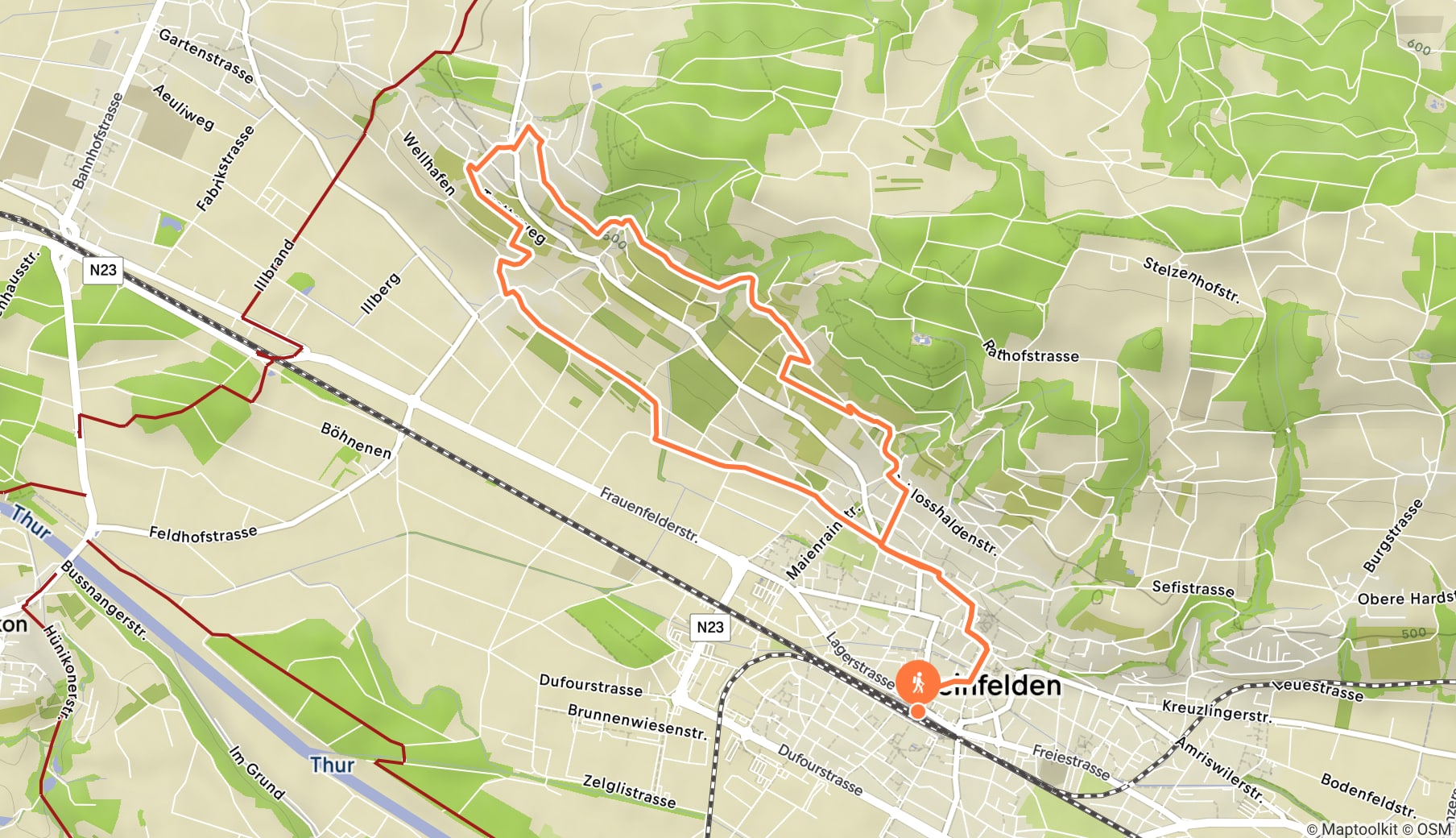 Wandern: Weinweg Weinfelden - 3:00 h - 8 km - Bergwelten