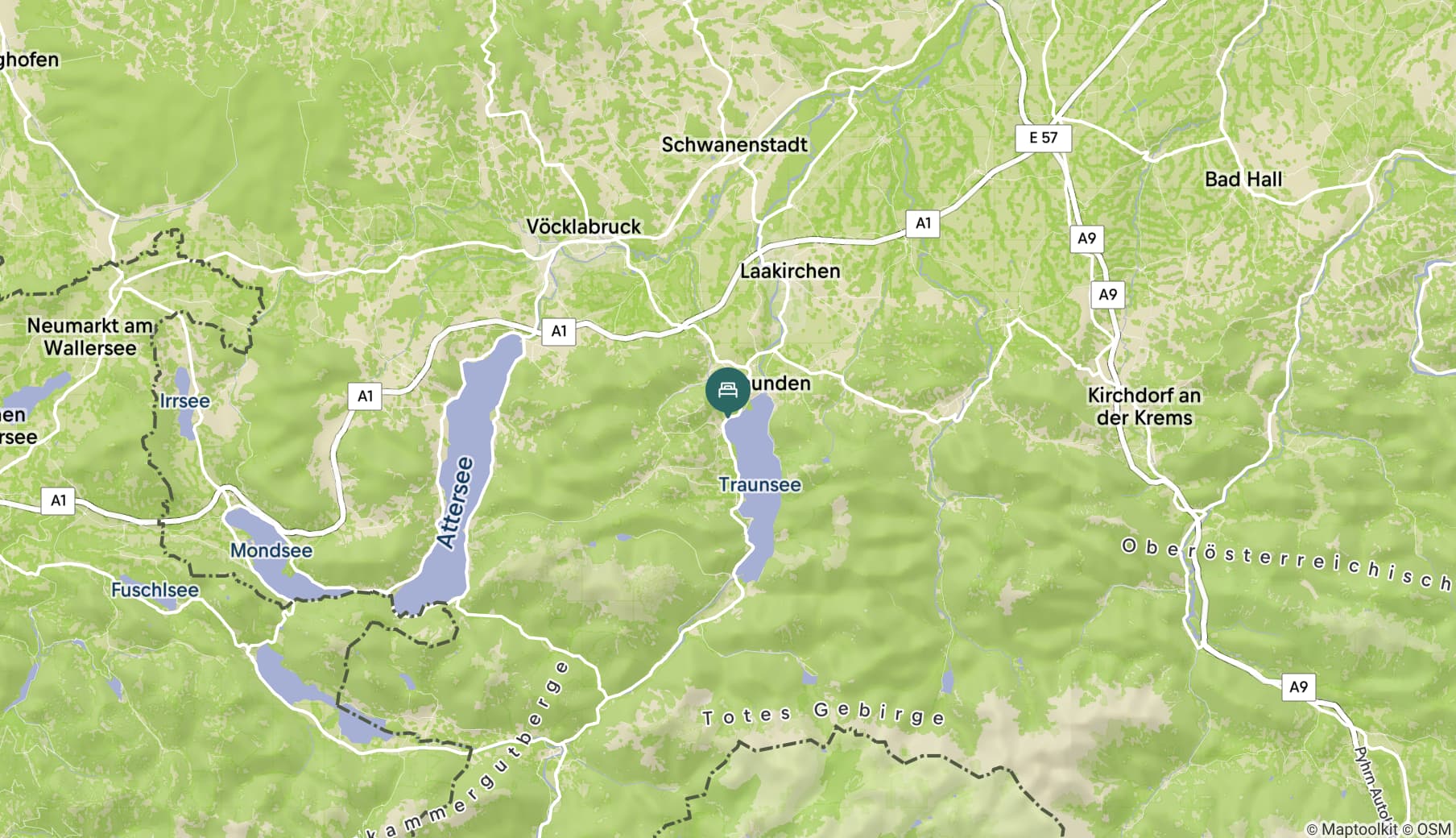 Camping Traunsee Oberösterreich - Bergwelten