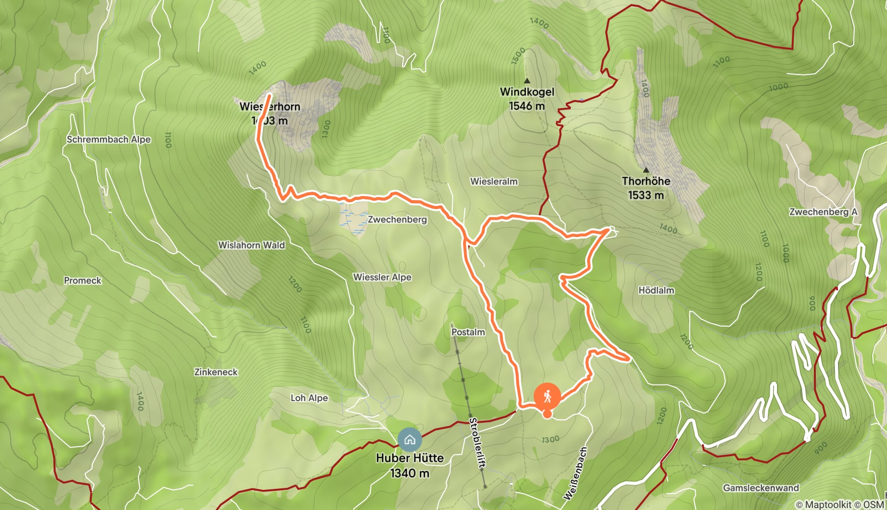 Wandern: Postalm - Auf das Wieslerhorn - 3:00 h - 9 km - Bergwelten
