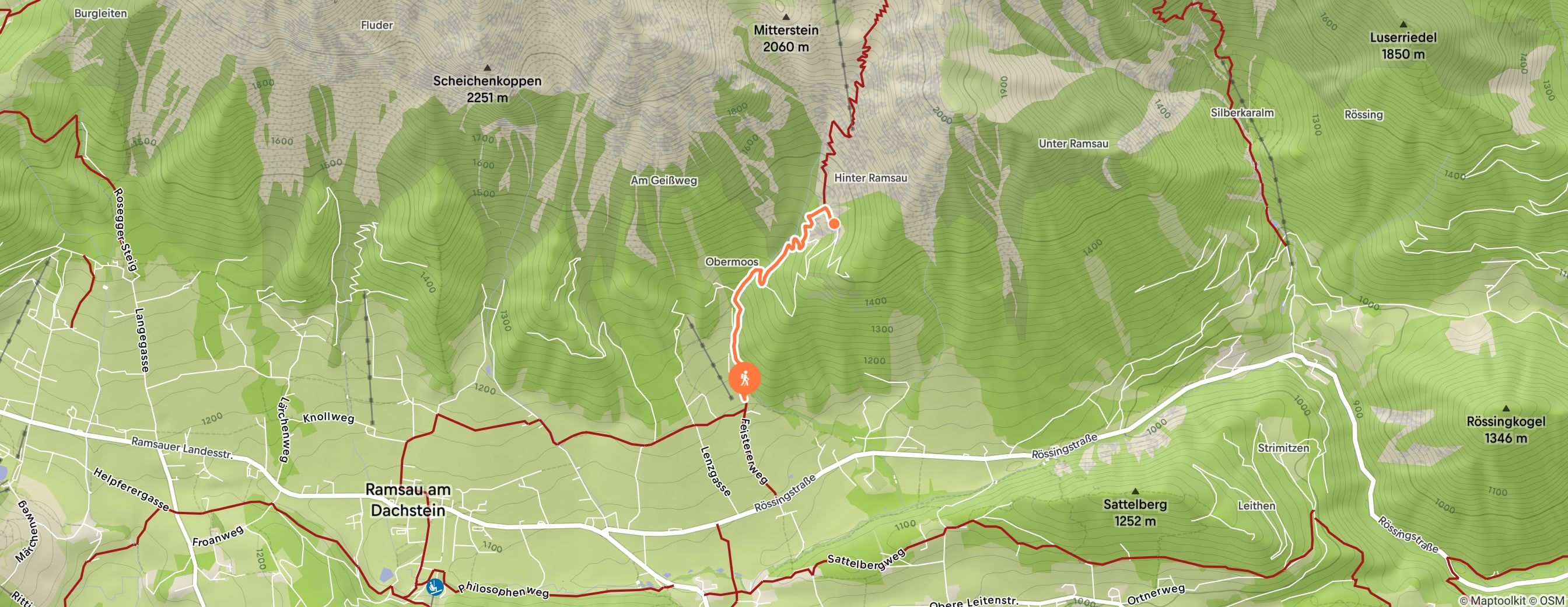 Wandern: Wanderung zur Lärchbodenalm von Ramsau am Dachstein - 0:50 h ...