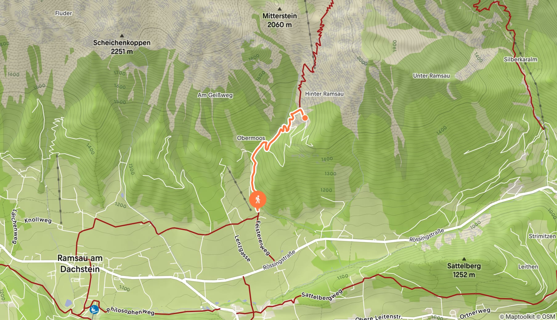 Wandern: Wanderung zur Lärchbodenalm von Ramsau am Dachstein - 0:50 h ...
