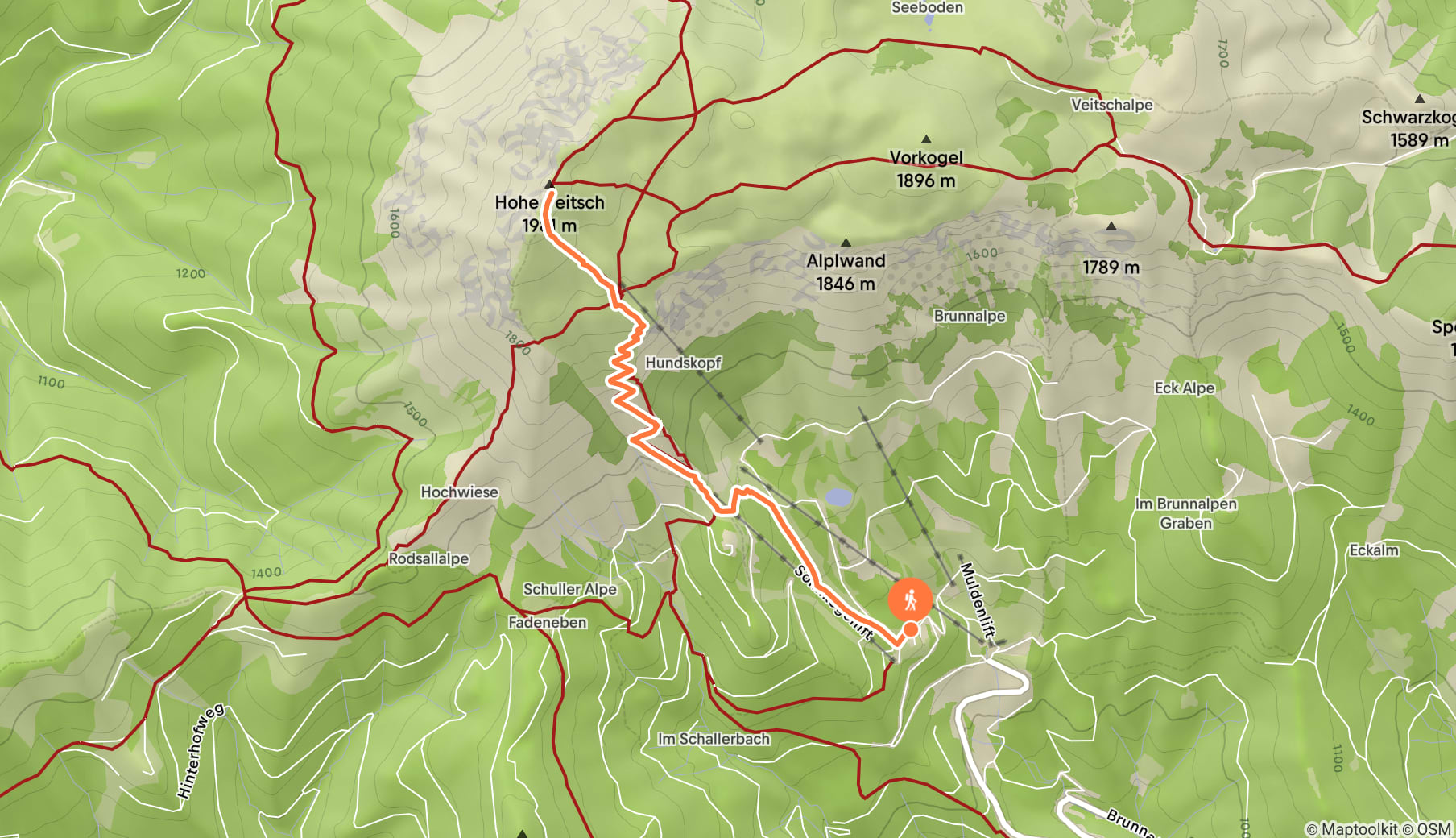 Wandern: Auf die Hohe Veitsch von der Brunnalm - 3:30 h - 7 km - Bergwelten