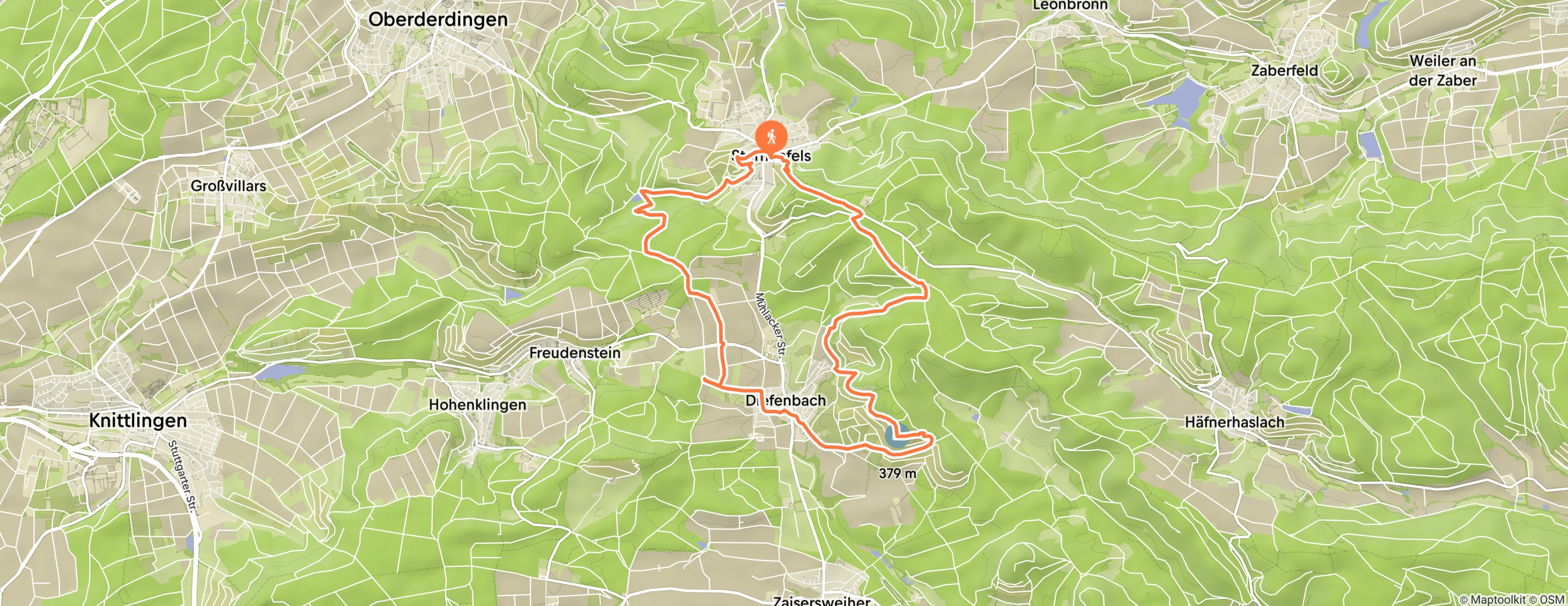 Wandern: Panoramatour um Sternenfels - 4:00 h - 15 km - Bergwelten