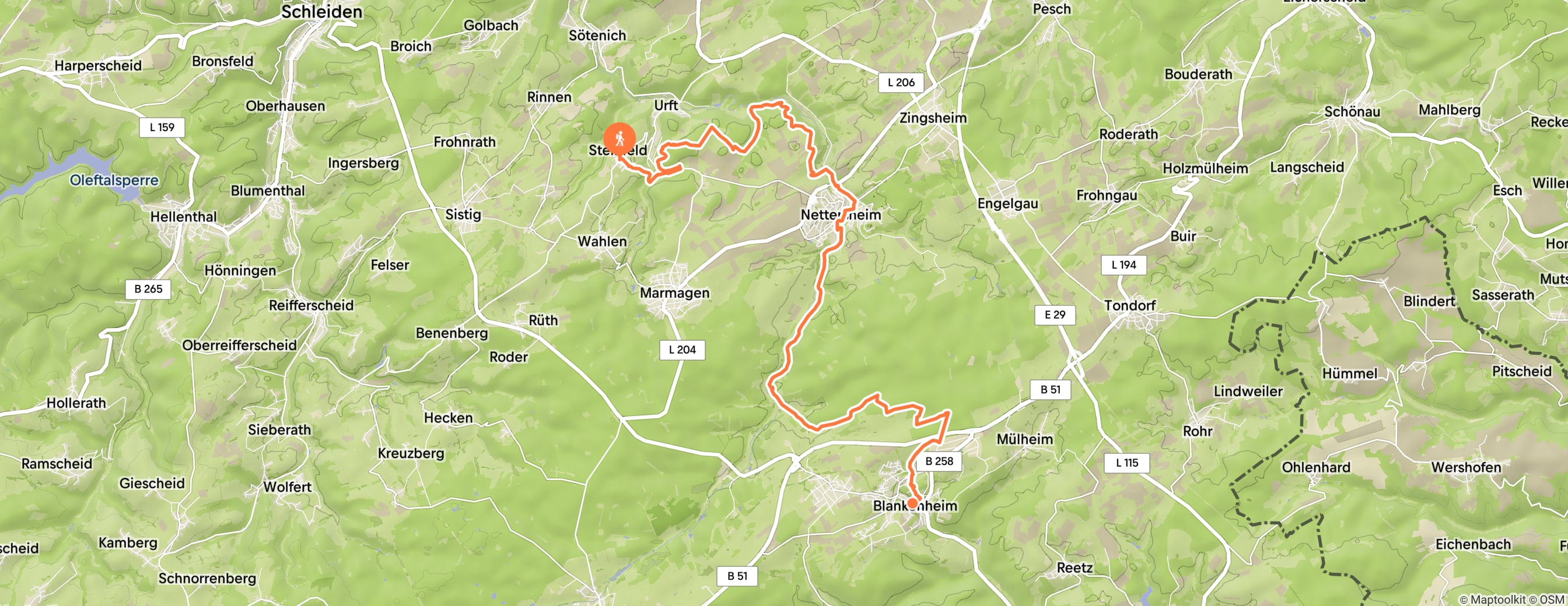 Wandern: Eifelsteig - Etappe 06: Kloster Steinfeld - Blankenheim - 6:30 ...