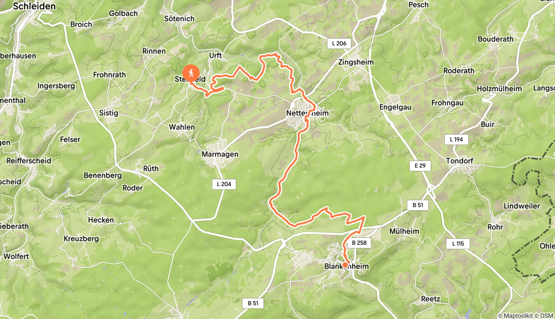 Wandern: Eifelsteig - Etappe 06: Kloster Steinfeld - Blankenheim - 6:30 ...