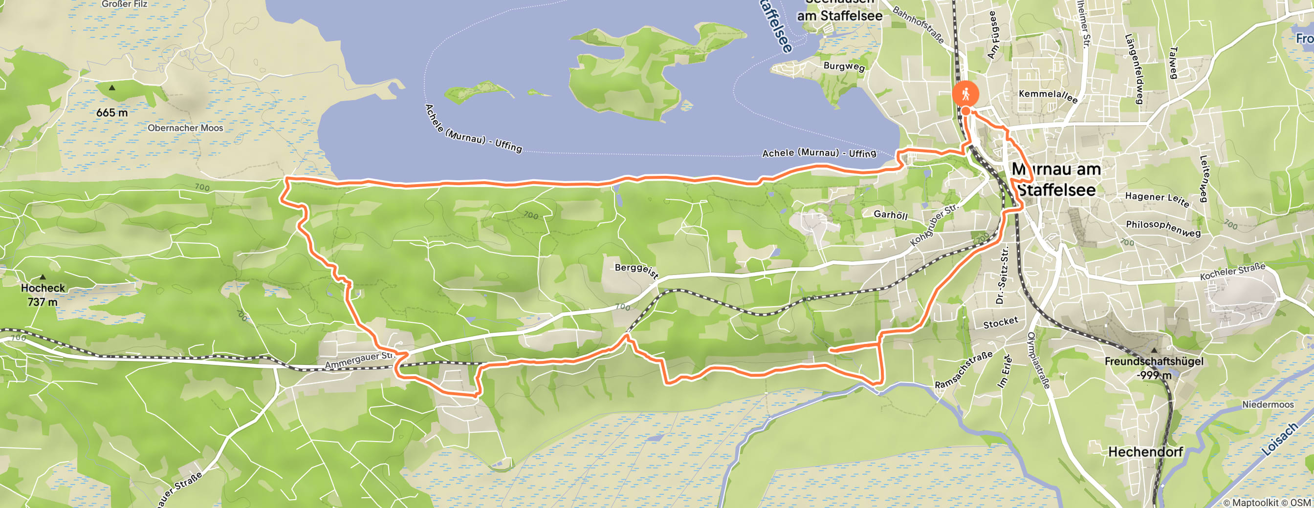 Wandern: Vom Staffelsee ins Murnauer Moos - 3:40 h - 14 km - Bergwelten