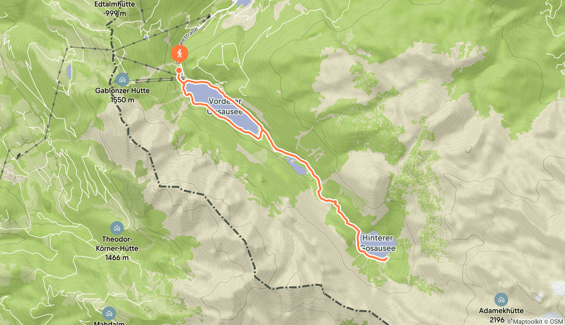 Wandern: Vom Vorderen Gosausee zur Gosaulacke und Hinterem Gosausee - 2 ...